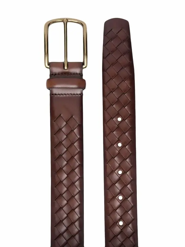 Officine Creative Braided Leather Belt