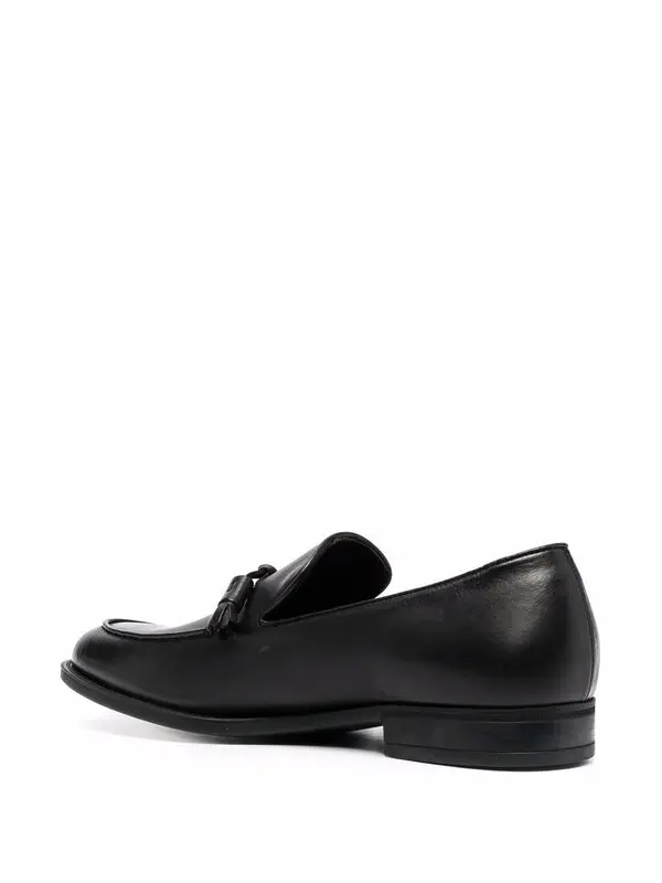 Fratelli Rossetti Tassel-detailed Leather Loafers - Black