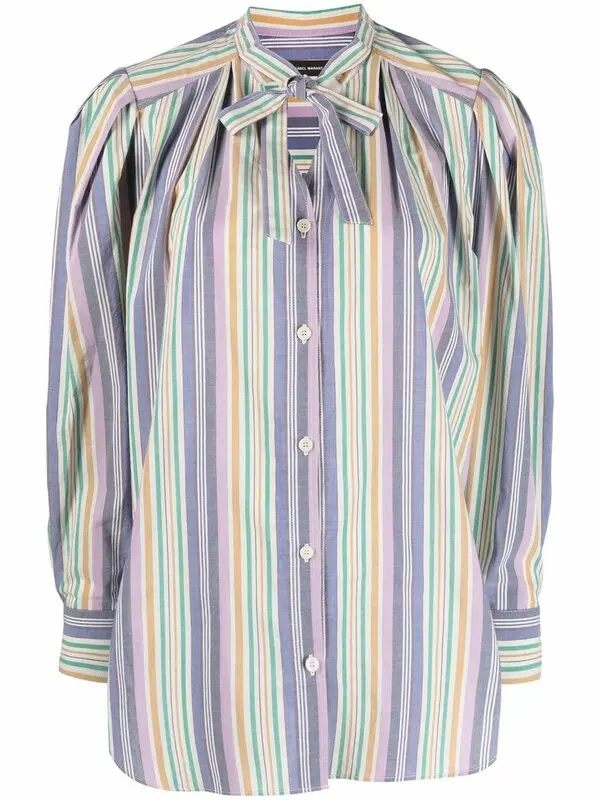 Isabel Marant Tiverna Striped Blouse