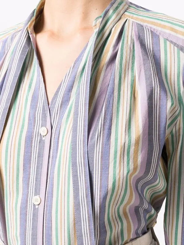 Isabel Marant Tiverna Striped Blouse