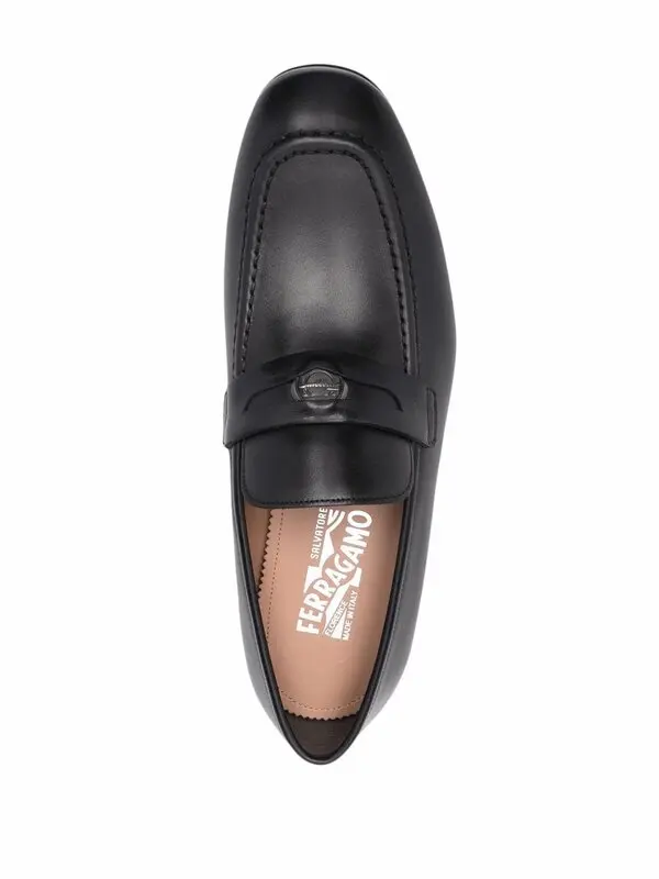 FERRAGAMO Madison Leather Penny Loafers