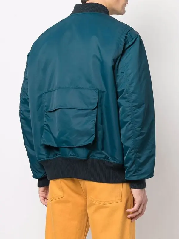 Helmut Lang Reversible Multi-pocket Bomber Jacket