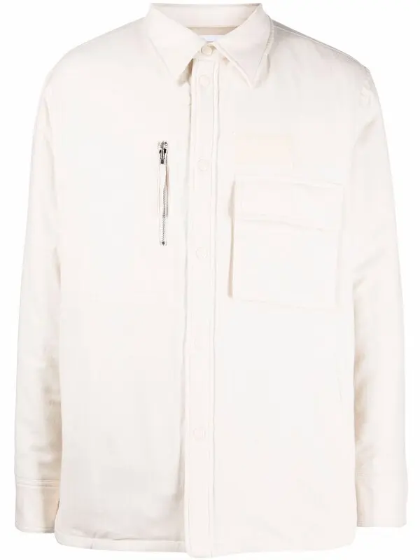 Helmut Lang Multi-pocket Quilted Shirt Jacket