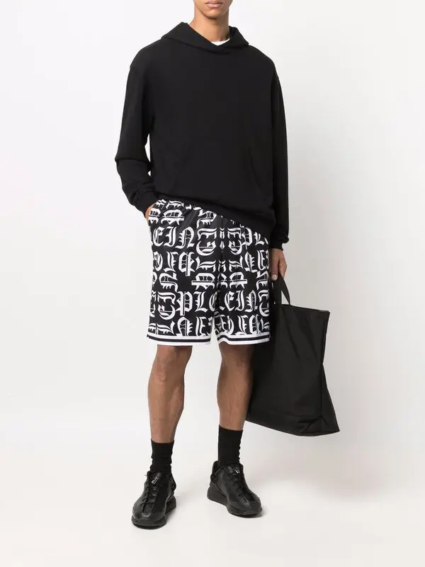 Philipp Plein Logo-print Jogging Shorts