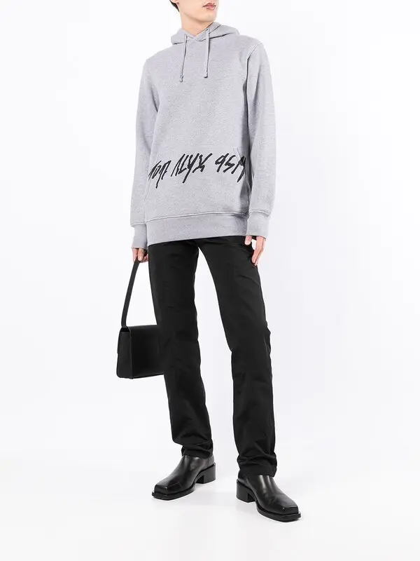 1017 Alyx 9sm Logo-print Drawstring Hoodie
