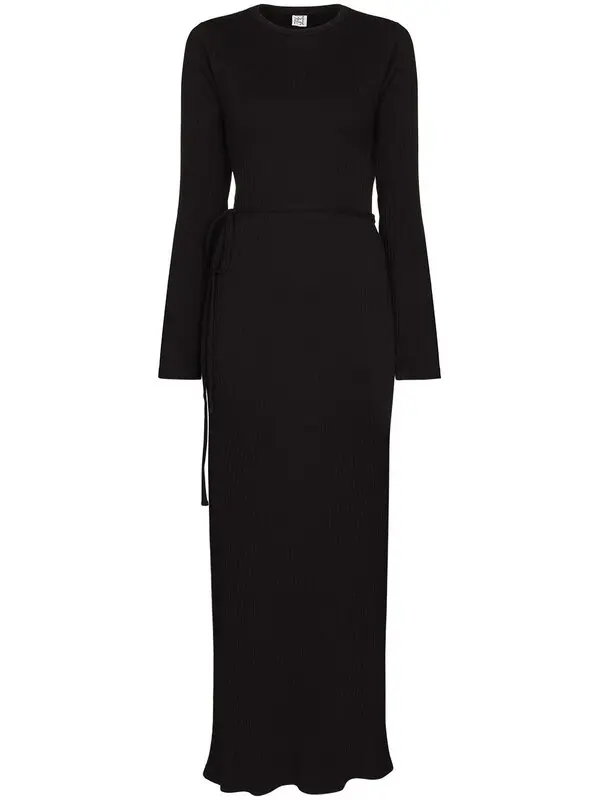 BASERANGE Brig Organic Cotton Wrap Dress