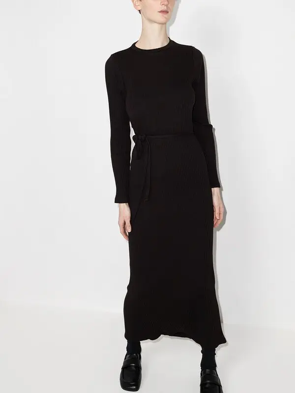 BASERANGE Brig Organic Cotton Wrap Dress