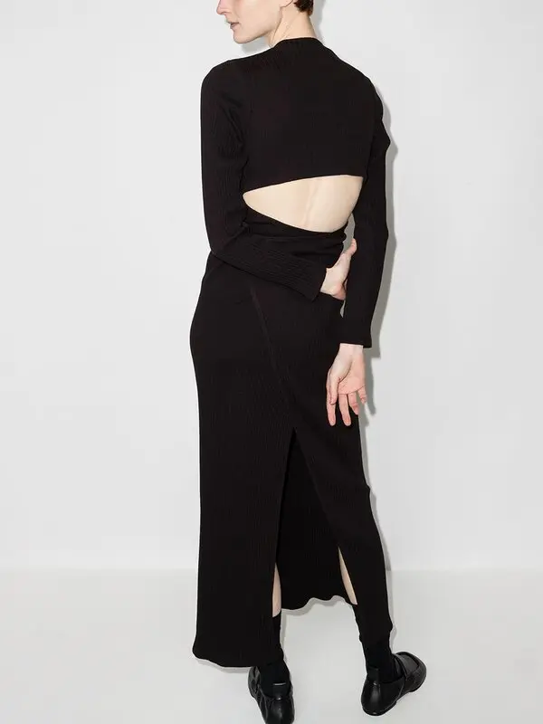 BASERANGE Brig Organic Cotton Wrap Dress