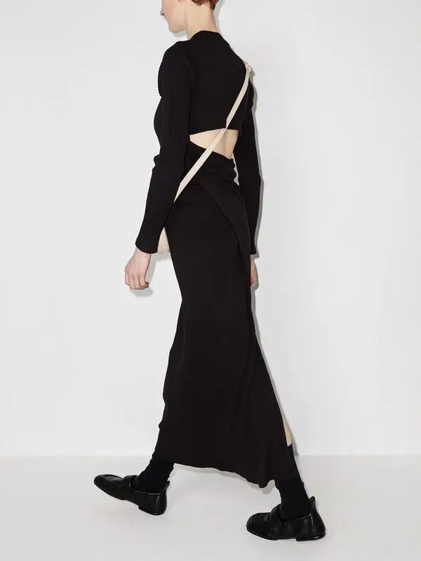 BASERANGE Brig Organic Cotton Wrap Dress