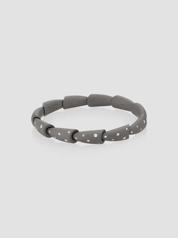 Vhernier Calla & Diamond Bracelet - Titanium