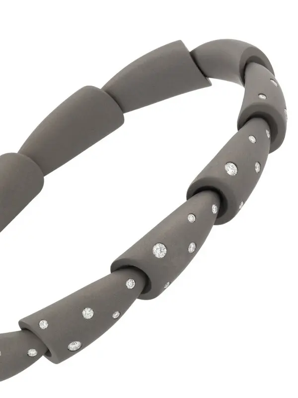 Vhernier Calla & Diamond Bracelet - Titanium