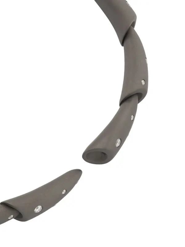Vhernier Calla & Diamond Bracelet - Titanium