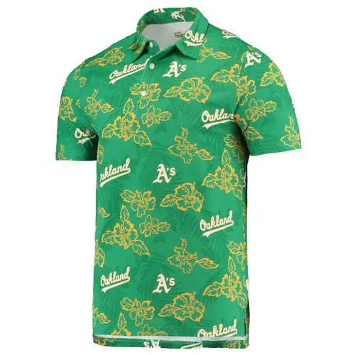 Reyn Spooner Oakland Athletics Performance Polo