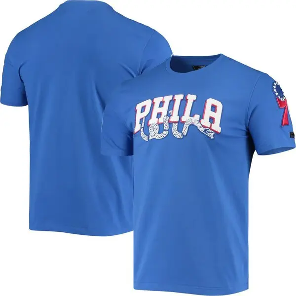 PRO STANDARD Philadelphia 76ers Chenille Team T-shirt