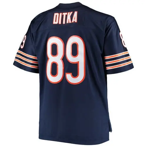 Mitchell & Ness Mike Ditka Chicago Bears Big & Tall 1966 Retired Player Replica Jersey