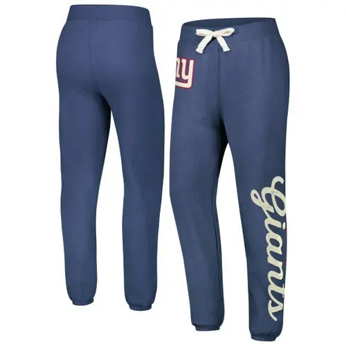 G-III 4HER BY CARL BANKS New York Giants Scrimmage Fleece Pants - Royal
