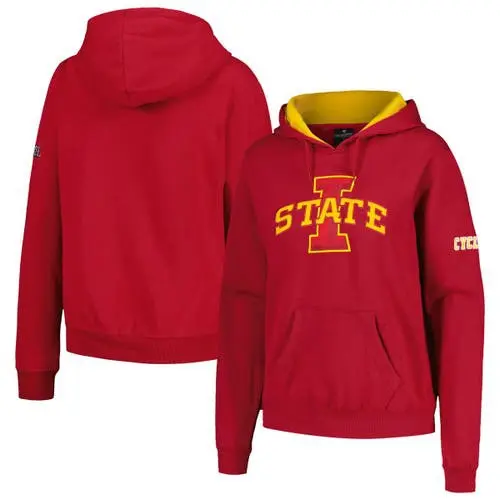STADIUM ATHLETIC Iowa State Cyclones Big Logo Pullover Hoodie