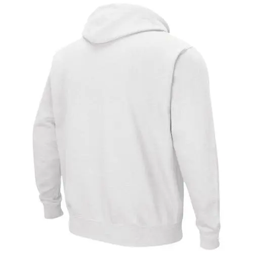 COLOSSEUM Clemson Tigers Arch & Logo 3.0 Pullover Hoodie - White