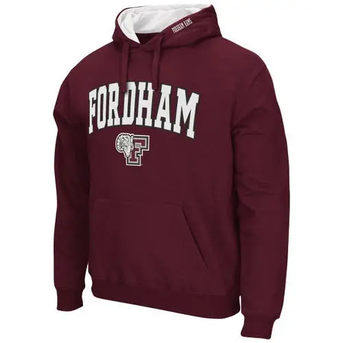 COLOSSEUM Fordham Rams Arch And Logo Pullover Hoodie