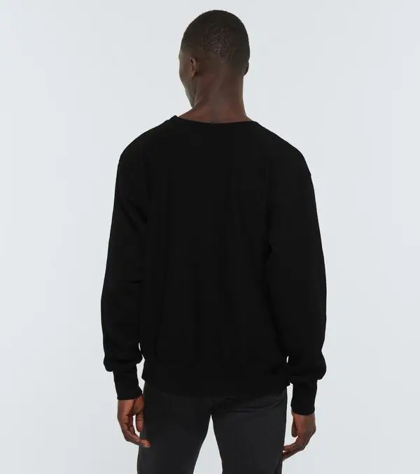 LES TIEN Cotton Fleece Sweatshirt