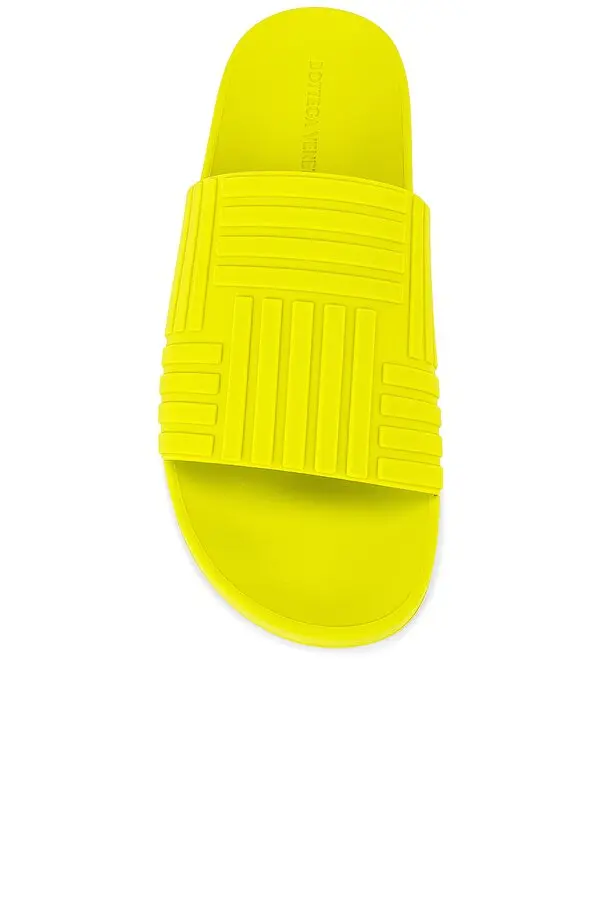 Bottega Veneta The Slider Sandal - Kiwi - 65% Off | Editorialist display picture 1