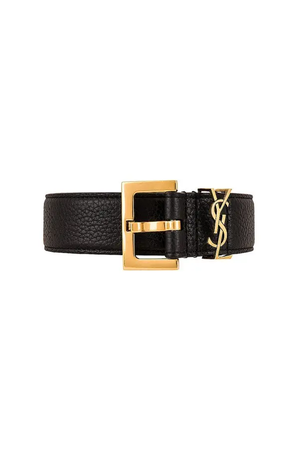 Saint Laurent Monogramme Belt