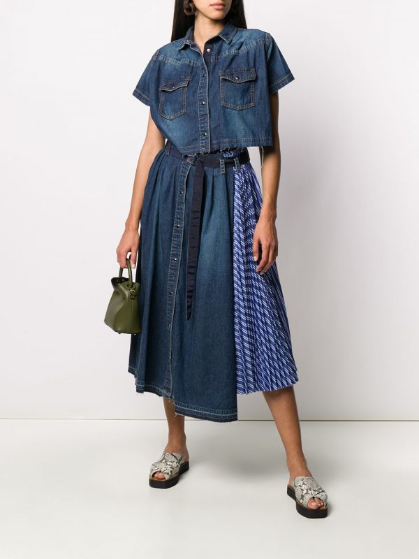 Loose-fit Denim Dress - Editorialist