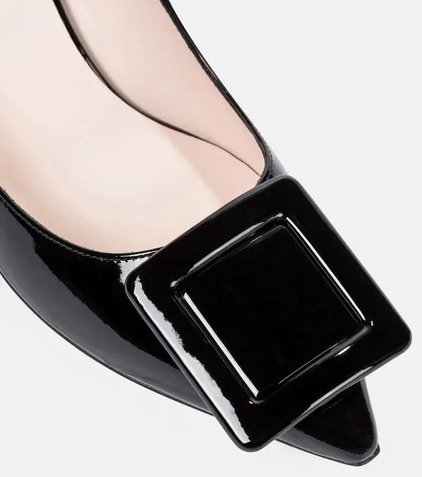 ROGER VIVIER Viv' In The City 65 Patent Leather Pumps