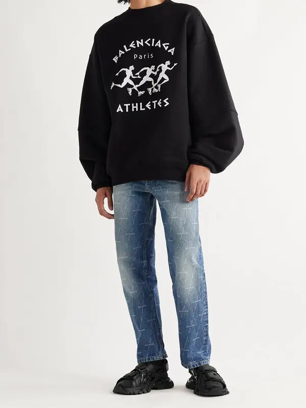 Balenciaga Track Neoprene And Rubber Sandals
