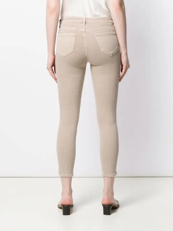 L'Agence Margot Skinny Jeans - Neutrals