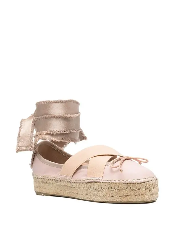 Red Valentino Ankle-tie Espadrille Pumps