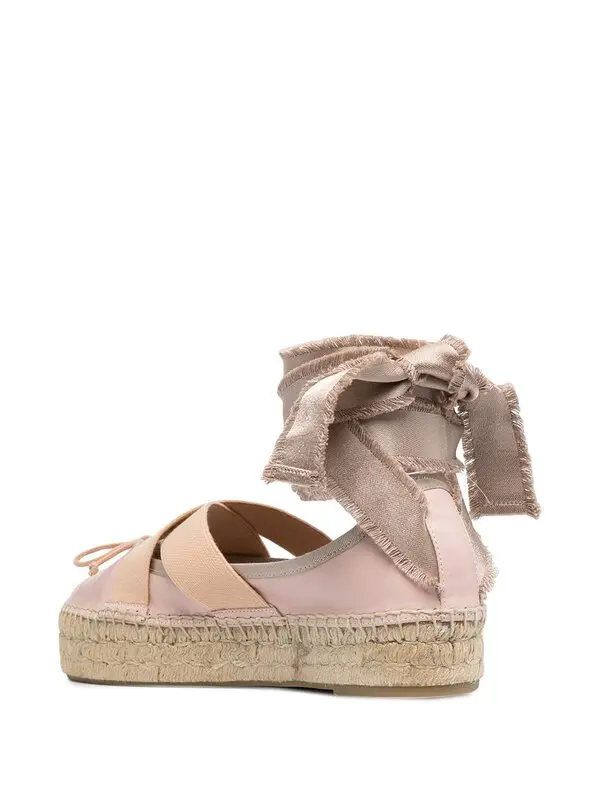 Red Valentino Ankle-tie Espadrille Pumps