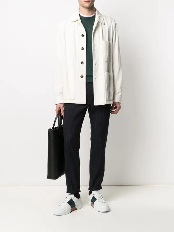 FILERIA Crew-neck Jumper - Green