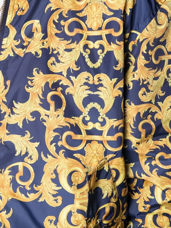 Versace Baroque Print Reversible Bomber Jacket