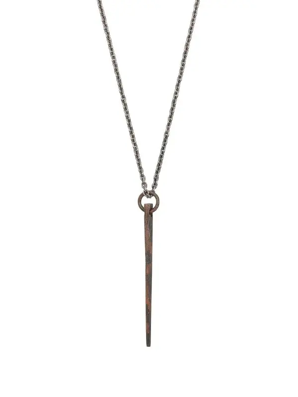 PARTS OF FOUR Spike Pendant Necklace - Silver
