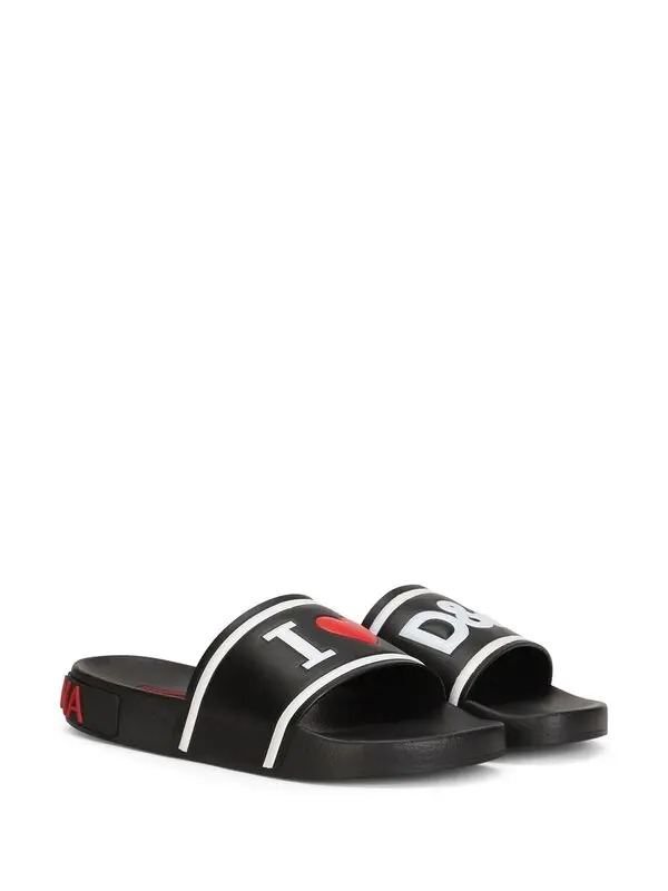 Dolce & Gabbana Logo Detail Slides