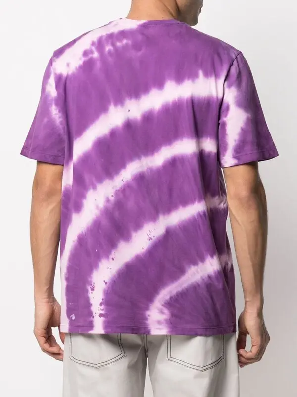 MSGM Tie-dye Print T-shirt