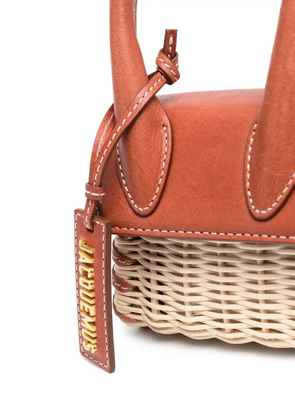 Jacquemus Le Chiquito Wicker Mini Bag