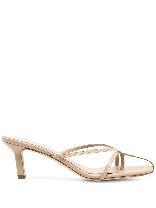 ELLEME Etoile Toe-strap Leather Sandals