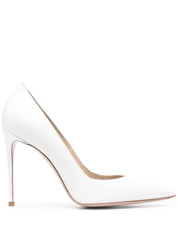 LE SILLA Eva 110mm Pointed-toe Pumps - White