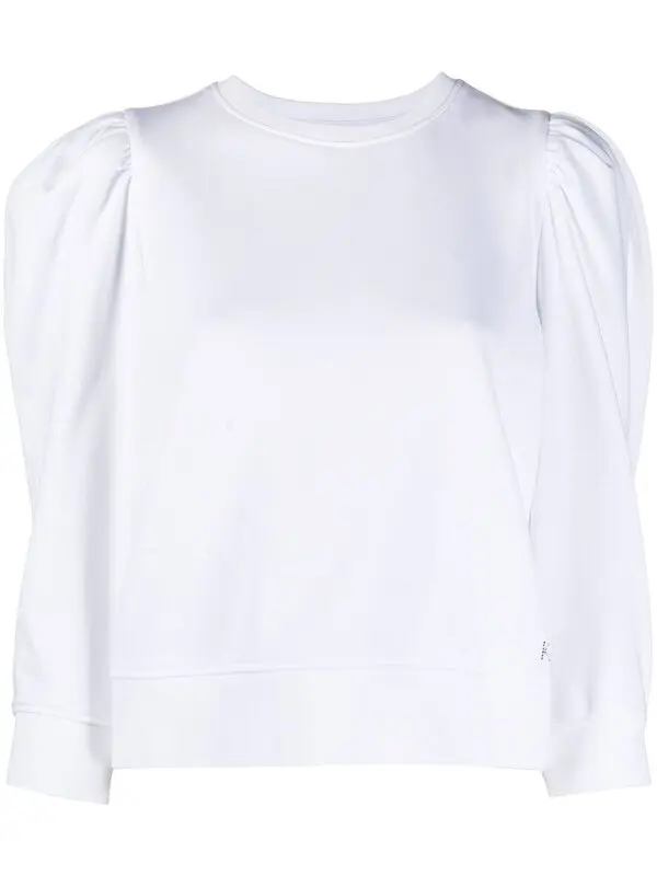 Karl Lagerfeld Puff Sleeves Sweatshirt
