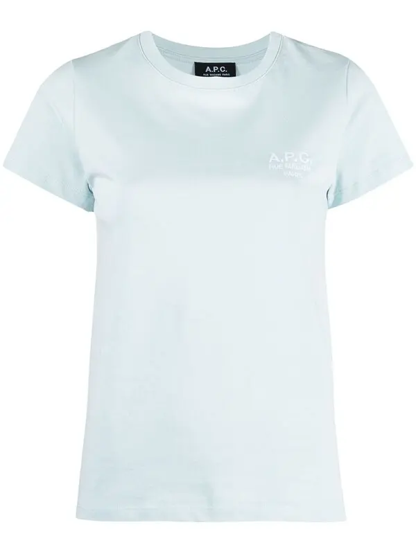 A.p.c. Denise Embroidered Logo T-shirt
