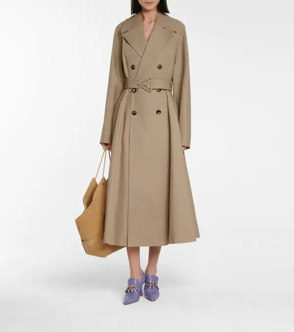 Bottega Veneta Cotton Trench Coat