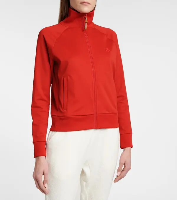 Tory Burch Jersey Track Jacket
