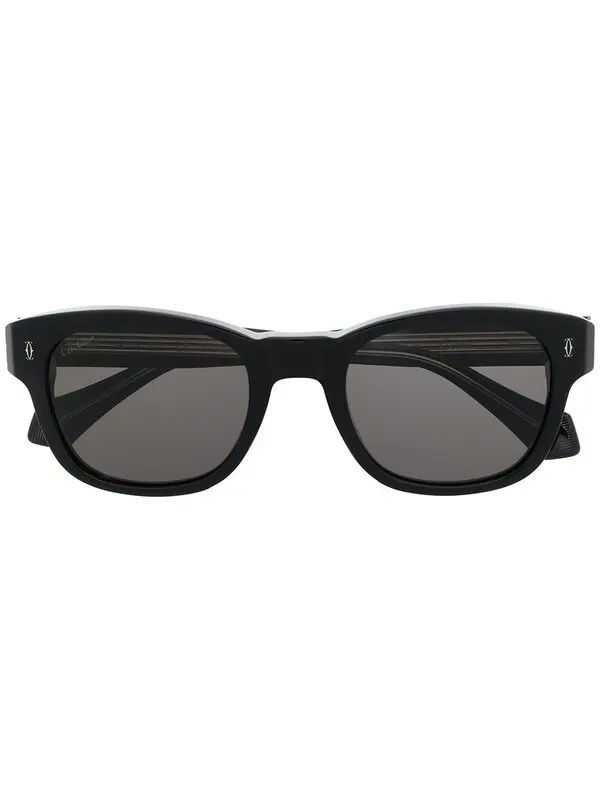 Cartier Square-frame Sunglasses - Black