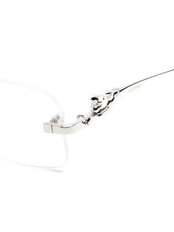 CARTIER Rimless Square Glasses