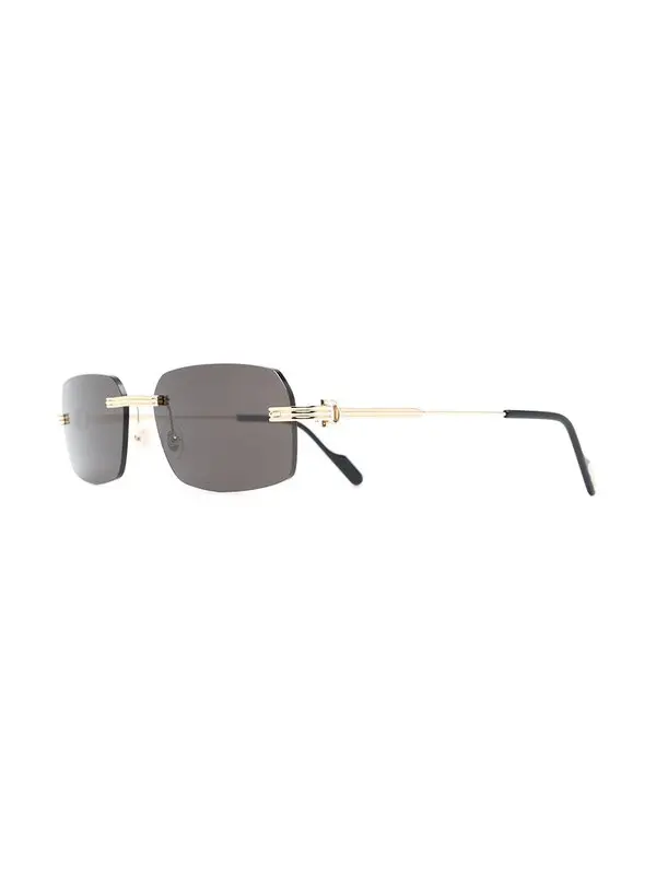 CARTIER Square-frame Sunglasses