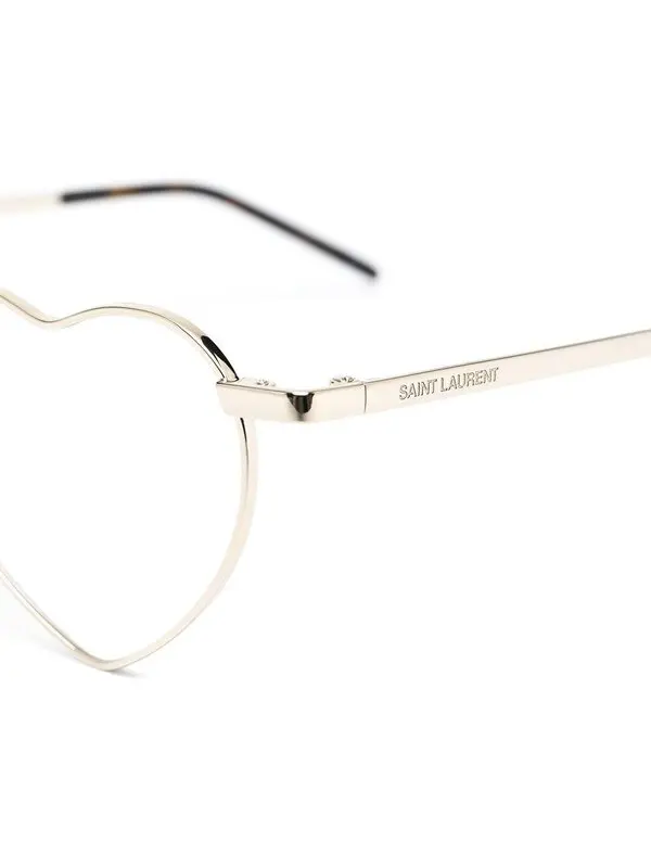 Saint Laurent Heart-frame Eyeglasses