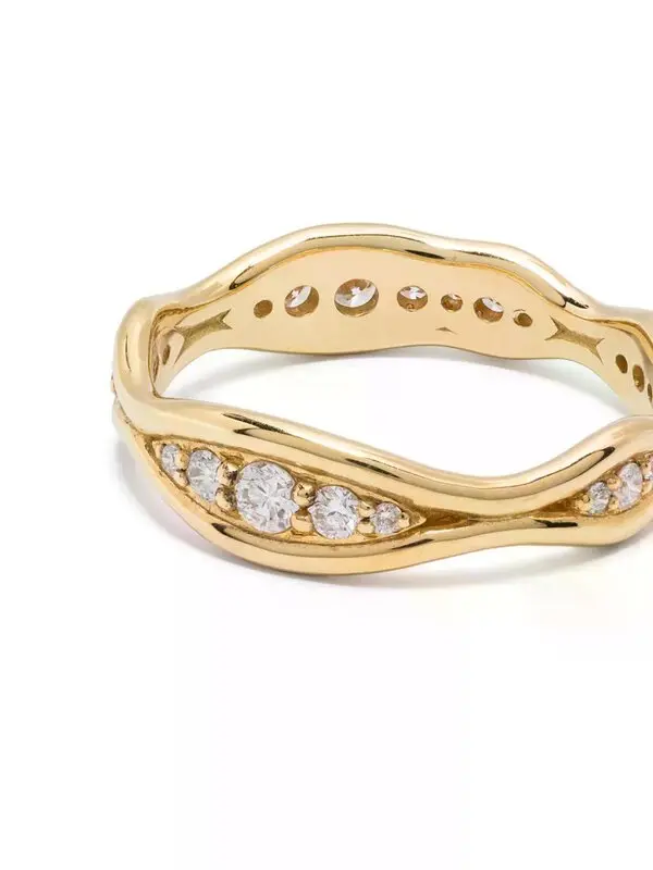 Fernando Jorge 18kt Fluid Diamonds Ring