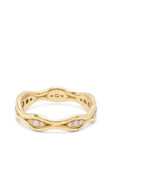 Fernando Jorge 18kt Fluid Diamonds Ring - Gold